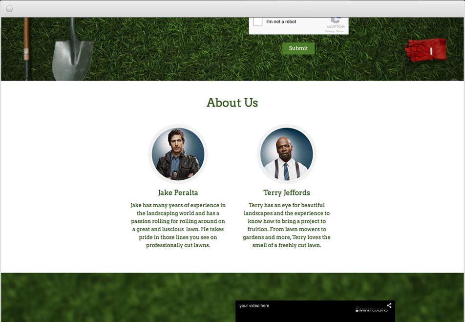 Lawn Care WordPress Theme - Mint Plugins